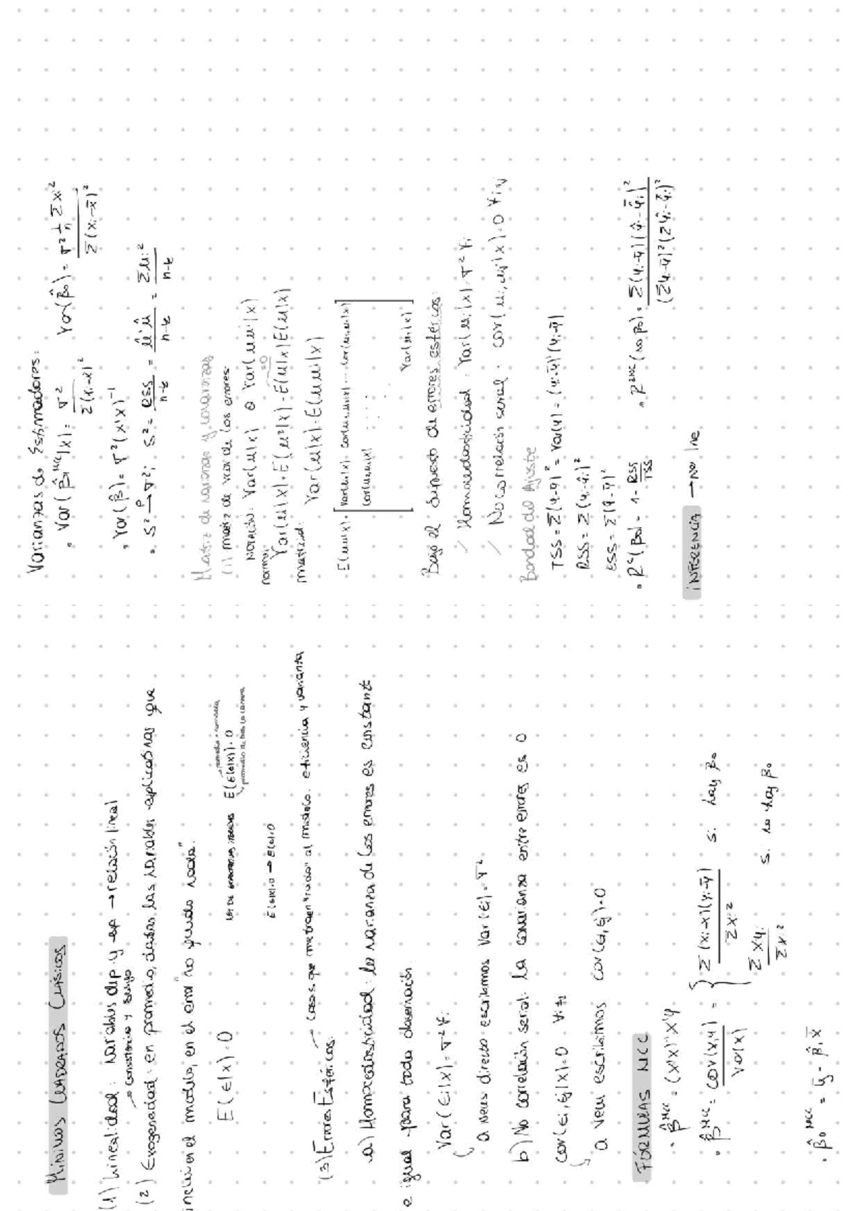 Resumenes MCG y VI: Estimadores y Endogeneidad en Modelos de Regresión ...
