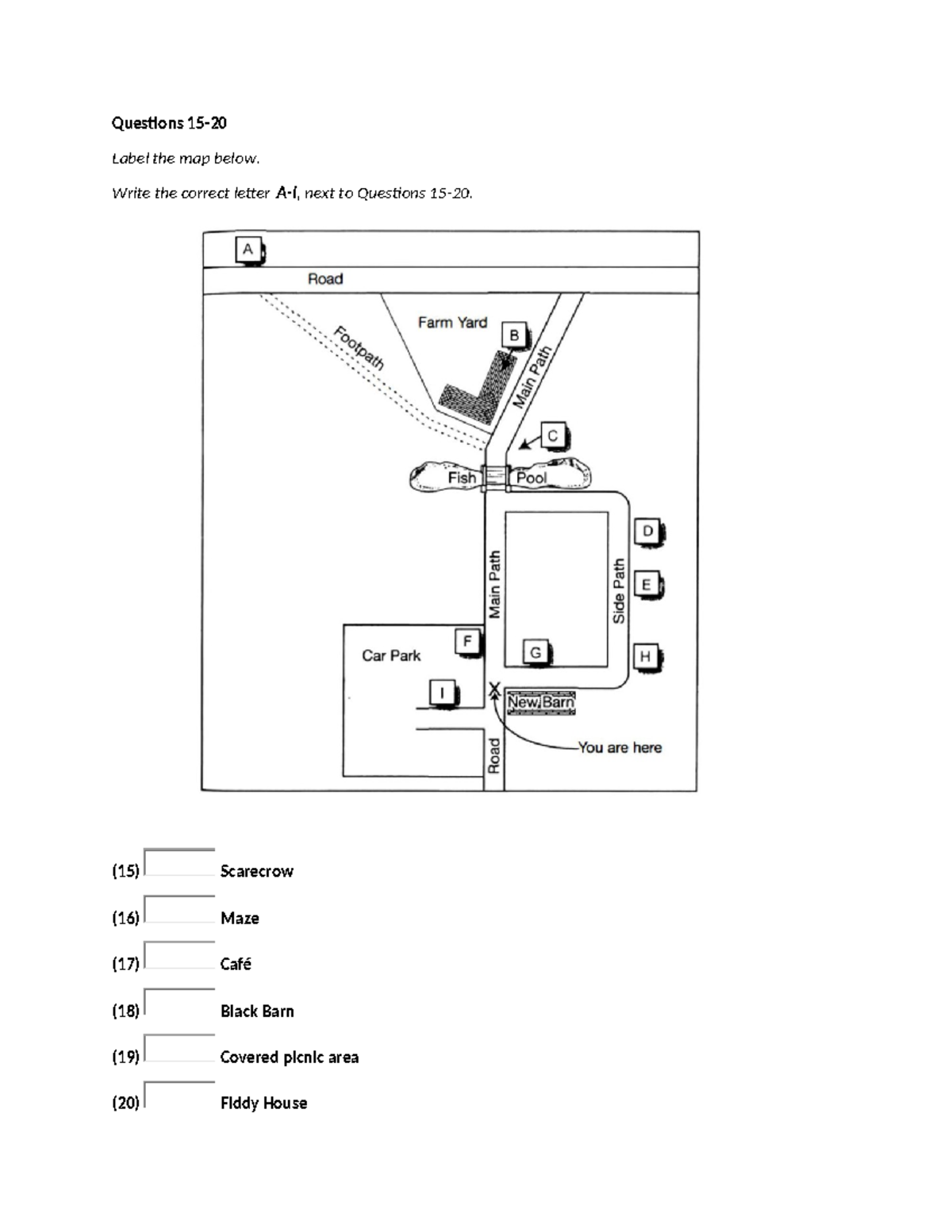 Listening 29.5 Map Labeling Exercise and Traffic Changes Summary - Studocu
