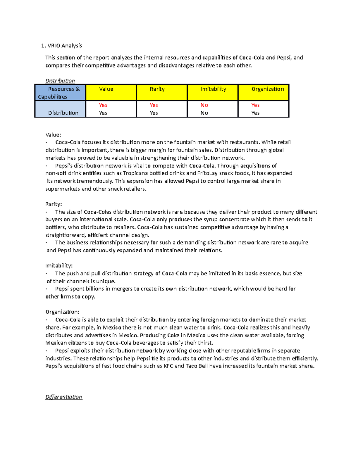 SOFT101: Porter’s Five Forces Analysis of Soft Drink Industry - Studocu