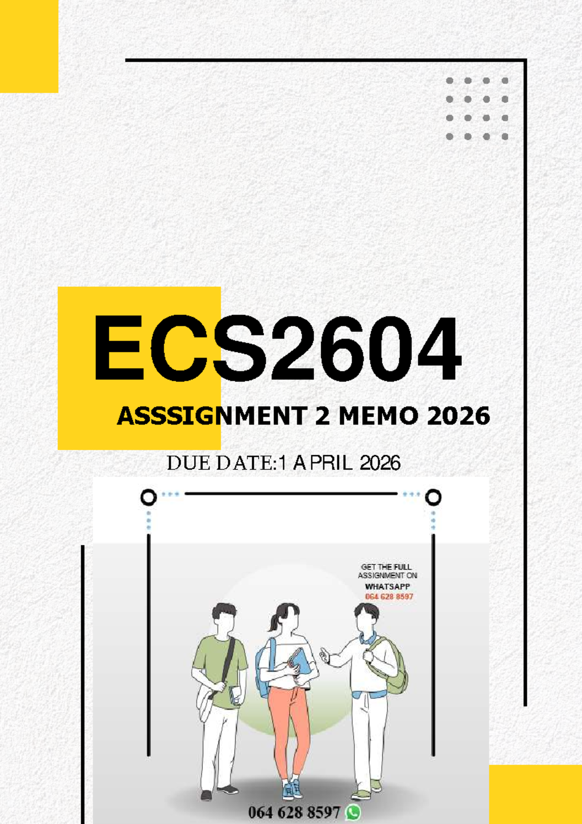 ECS2604 Assignment 2 Memo: Factors in Workforce Participation Rise ...