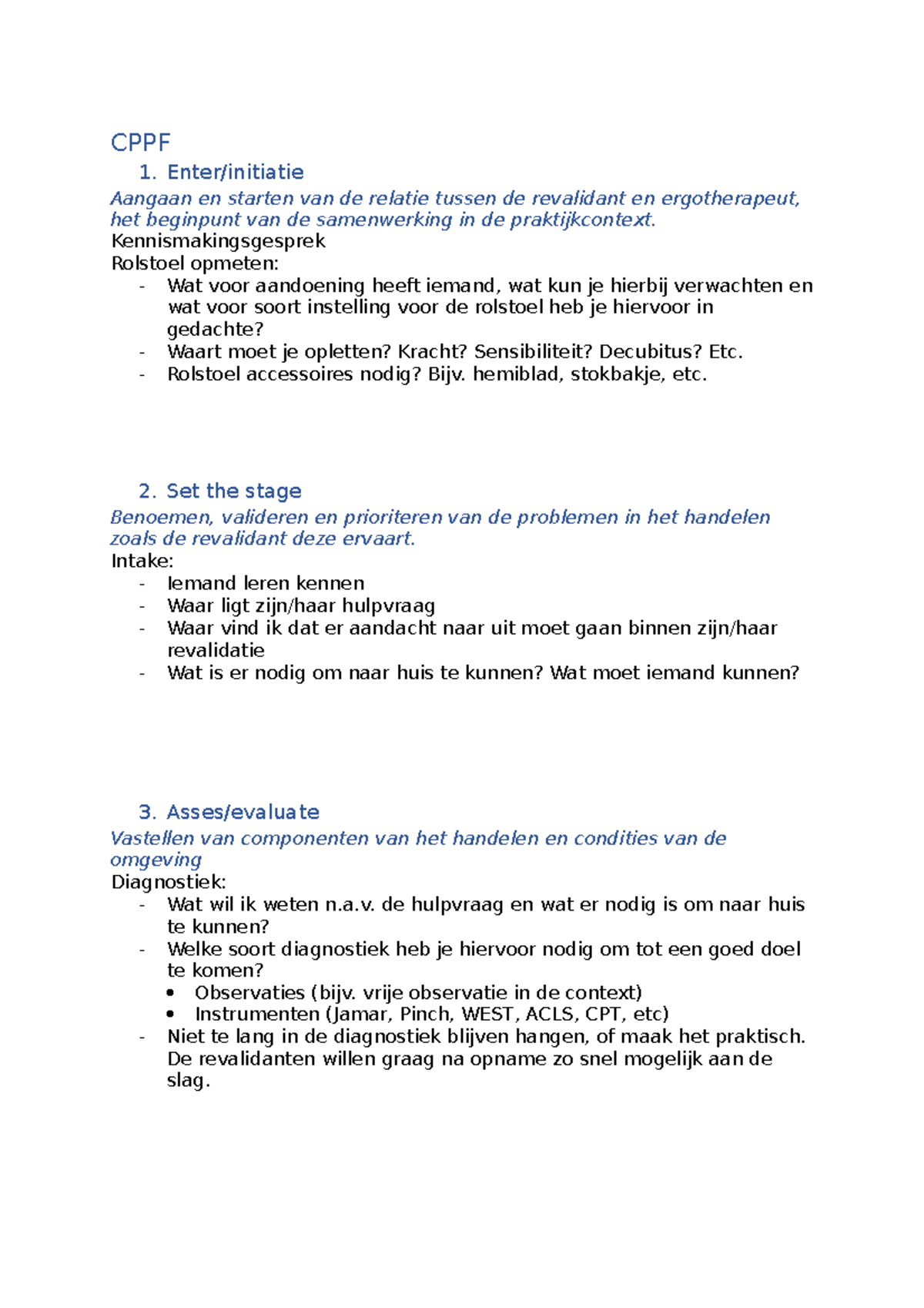 CPPF Format Mark: Framework for Rehabilitation and Collaboration ...