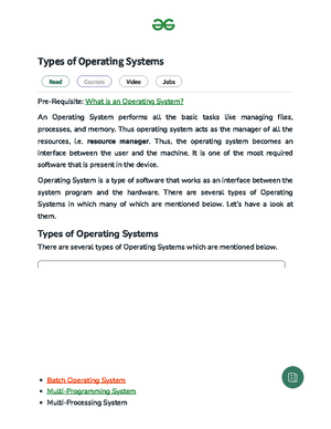 OS Module 5 Notes - BCS303 – Operating Systems Module 5 File System ...
