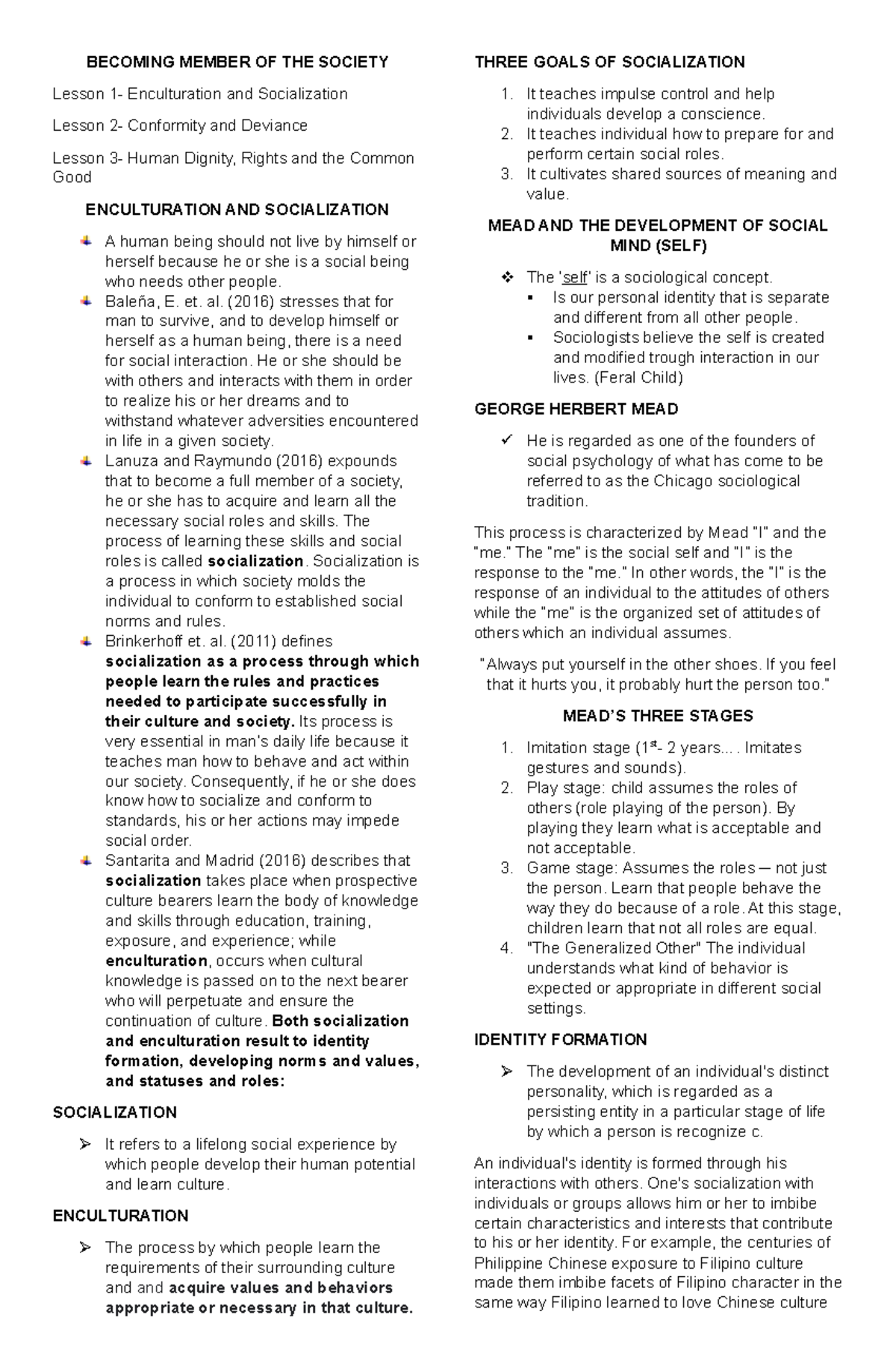 SOC101: Becoming a Member of Society - Socialization & Identity ...