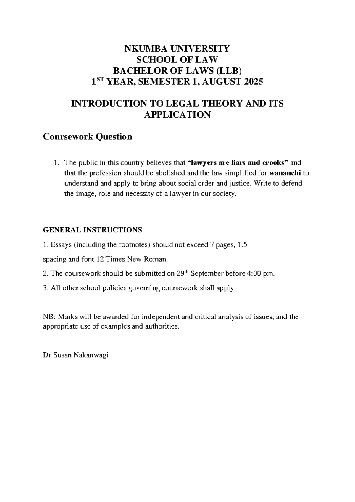 LLB 1st Year Legal Theory Coursework - Defending Lawyers' Role - Studocu