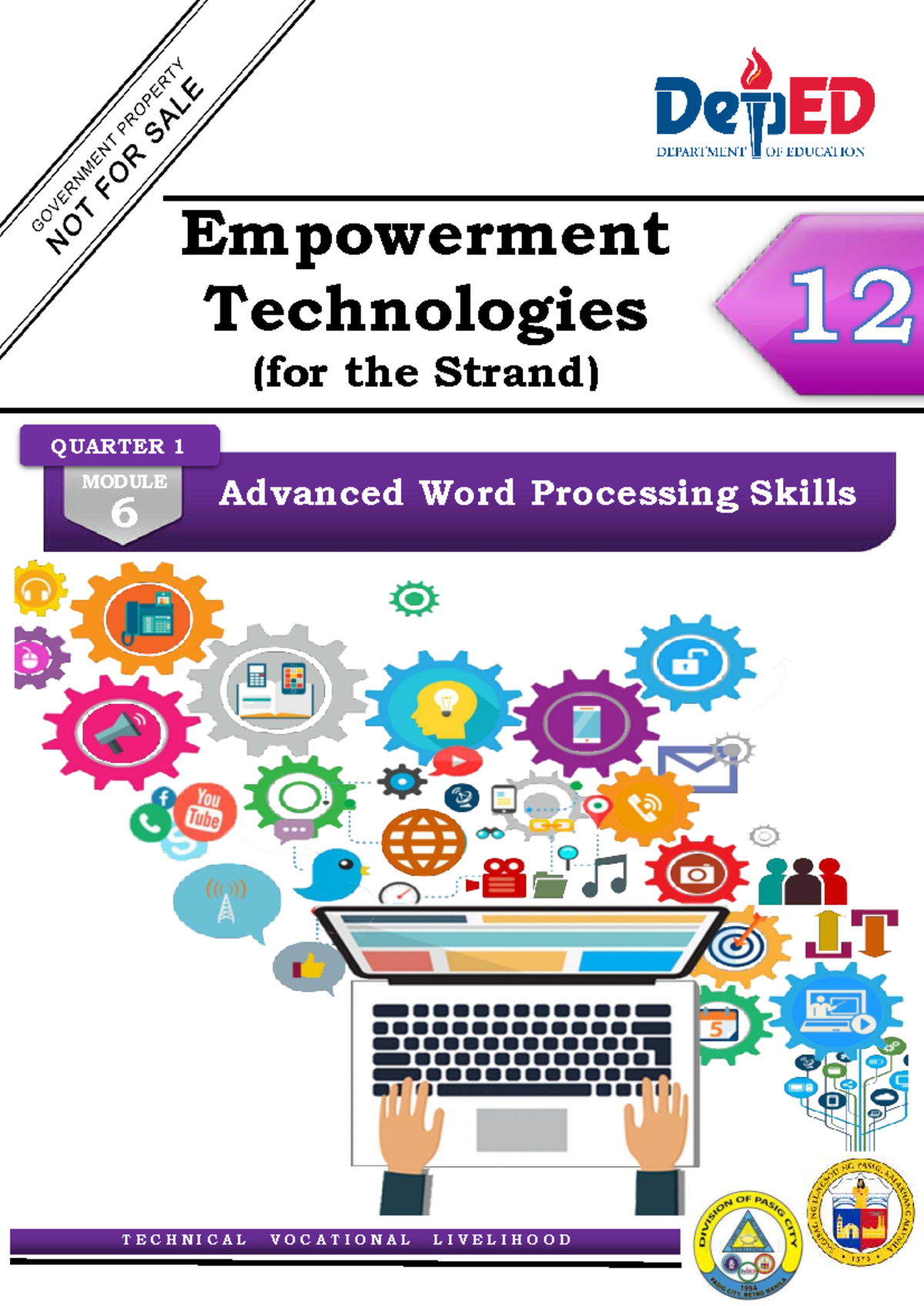 TVL Empowerment Technologies Grade 12 Q1 Module 6: Advanced Word ...