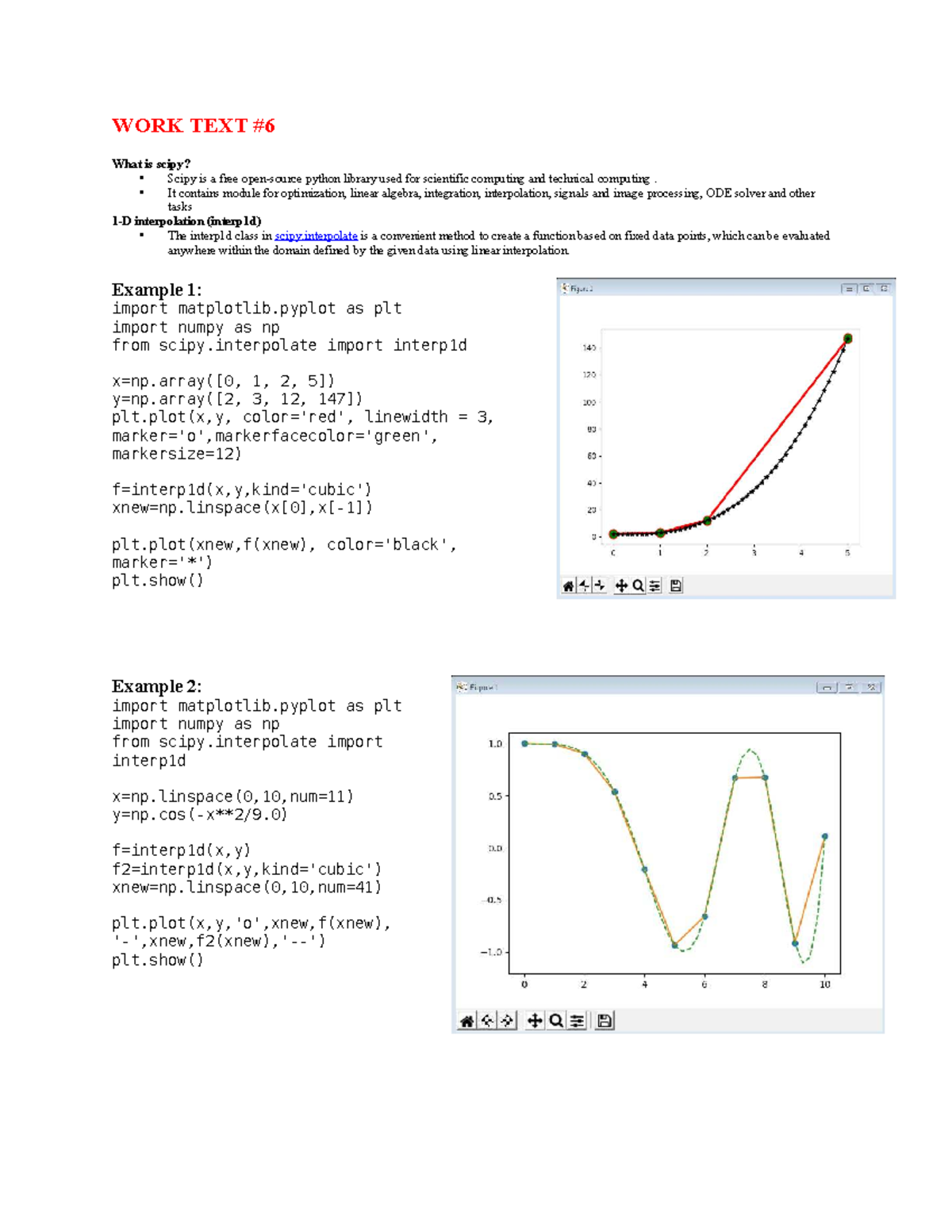 CS Cheatingsheets-5: Understanding Scipy for Scientific Computing - Studocu