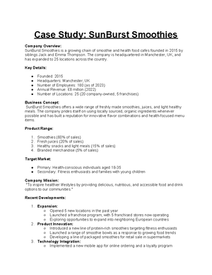 Unit 19 Assignment 2 - BUSINESS UNIT 19: ASSIGNMENT 2 By Jonny Ross ...