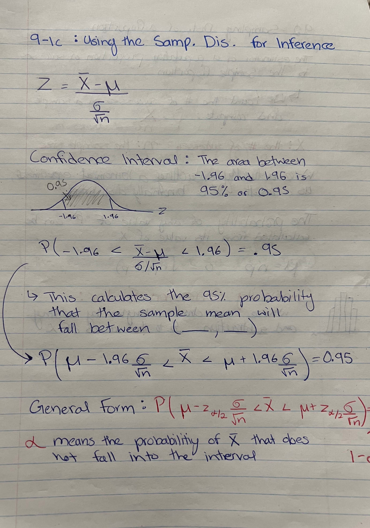 CP: Using the Sampling Distribution for Inference - Confidence ...