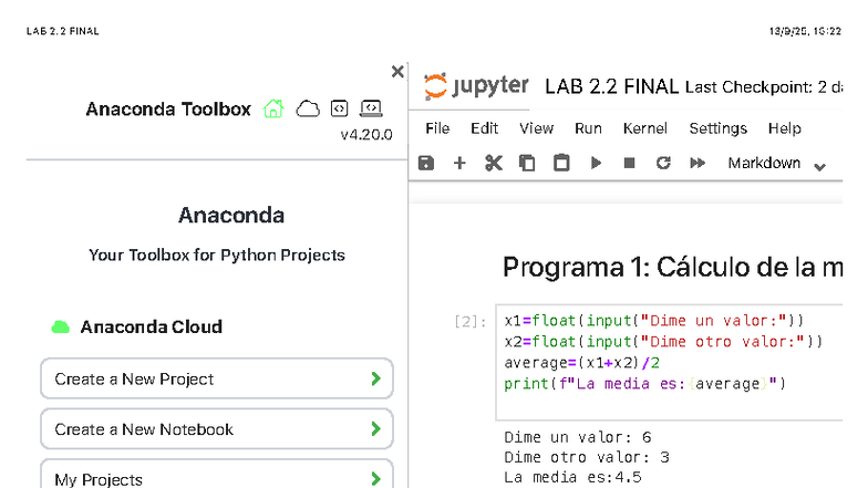 LAB 2.2 FINAL - Python Programming Exercises and Solutions - Studocu