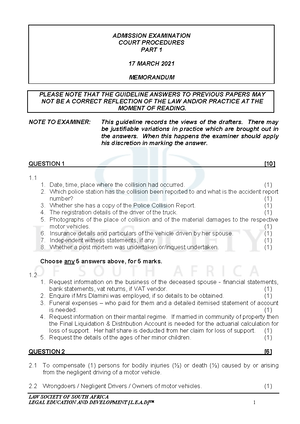 [Solved] Can you show me an example of a RAF 2 Particulars of claim ...