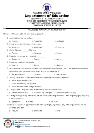 RRE- Lesson-PLAN - sample rre lesson plan - Republic of the Philippines ...