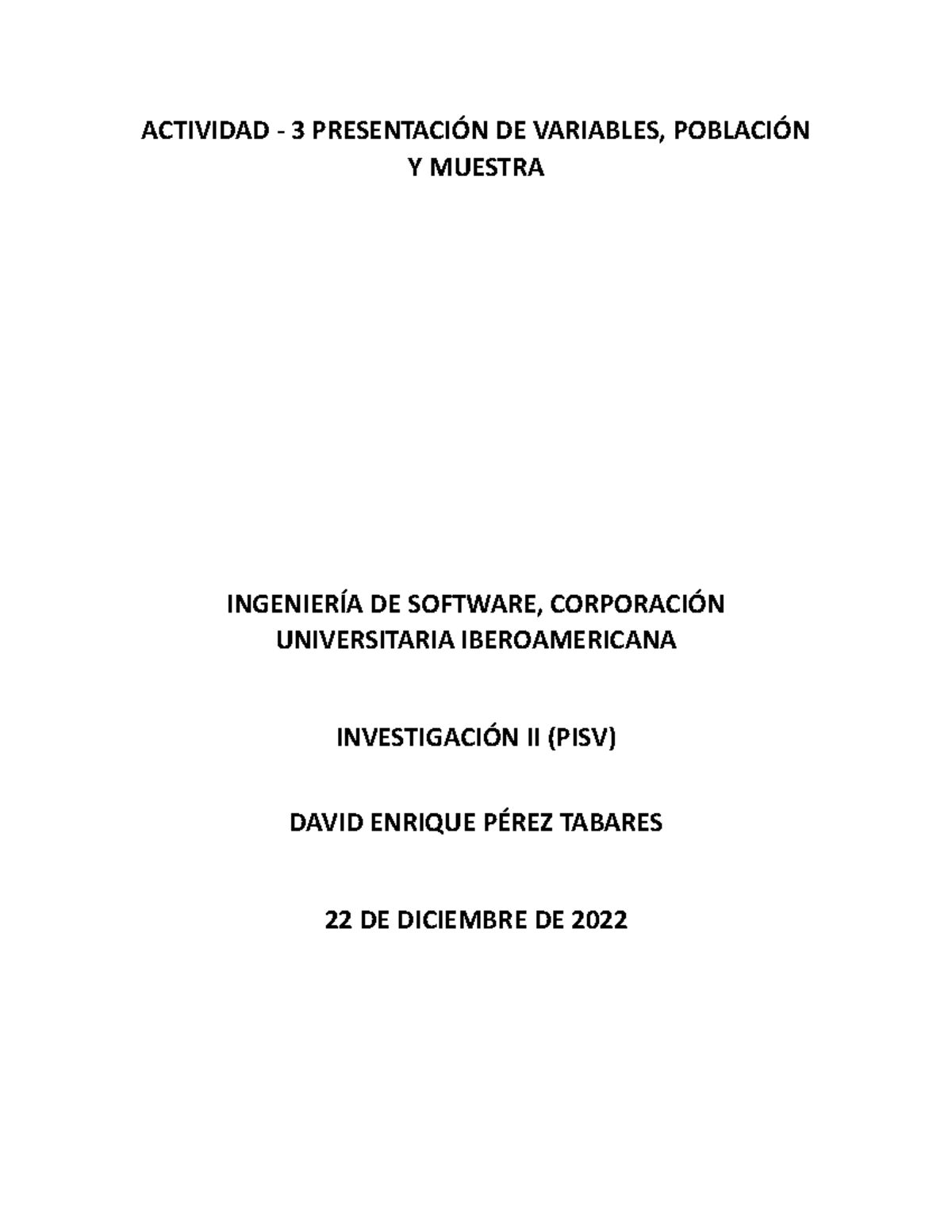 Actividad 3: Presentación de Variables, Población y Muestra (PISV ...
