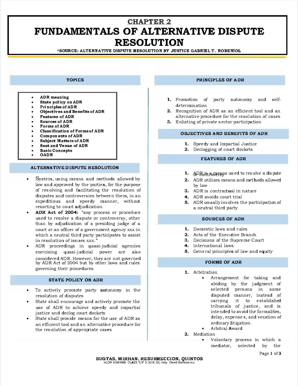 Pdf-chapter-2-handouts-adr-2pdf compress - CHAPTER 2CHAPTER 2 ...