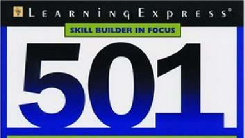 501 Word Analogy Questions: Practice for Exams and Tests - Studocu