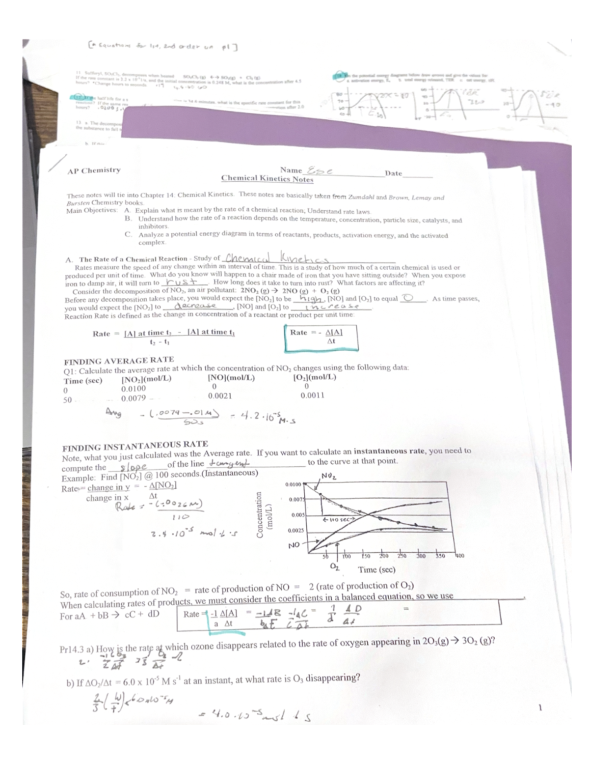 AP Chemistry Exam Study Guide and Review - Equations beaned 2 socch and ...