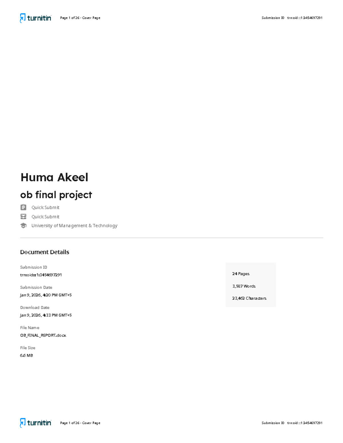 OB Final Project: Organizational Behavior Diagnosis at SBP - Studocu