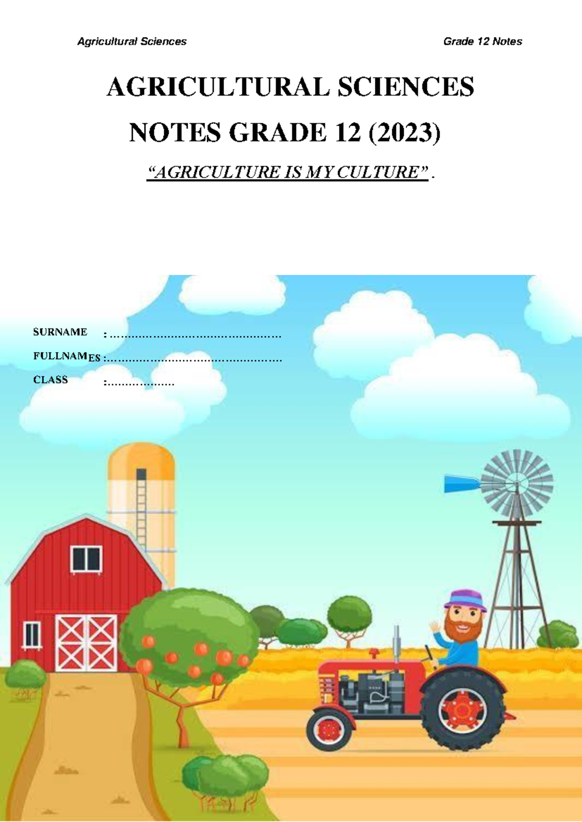 Agricultural Sciences 1 Grade 12 Study Guide: Animal Nutrition Insights ...