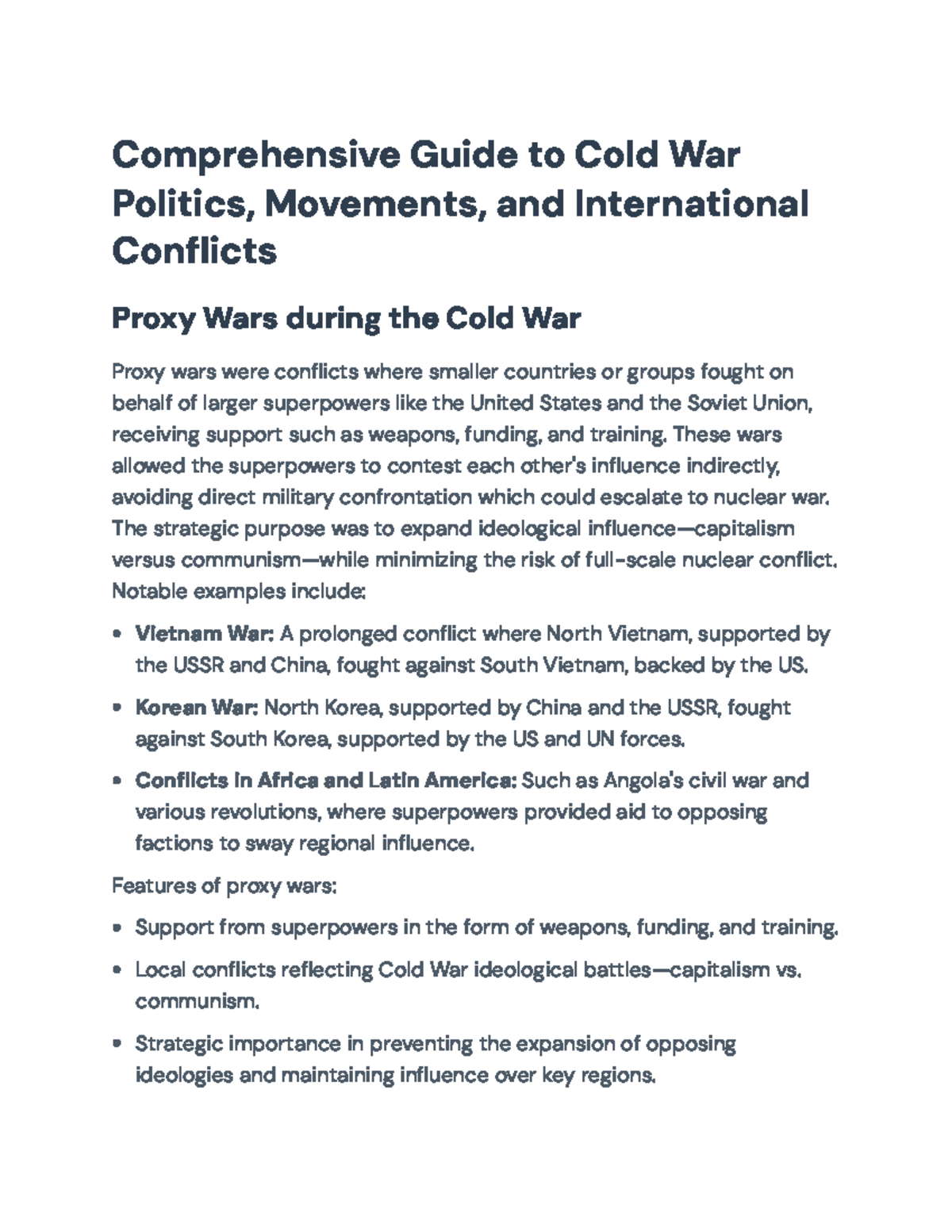Gorbachev's Reforms and the Cold War's Conclusion: A Comprehensive ...