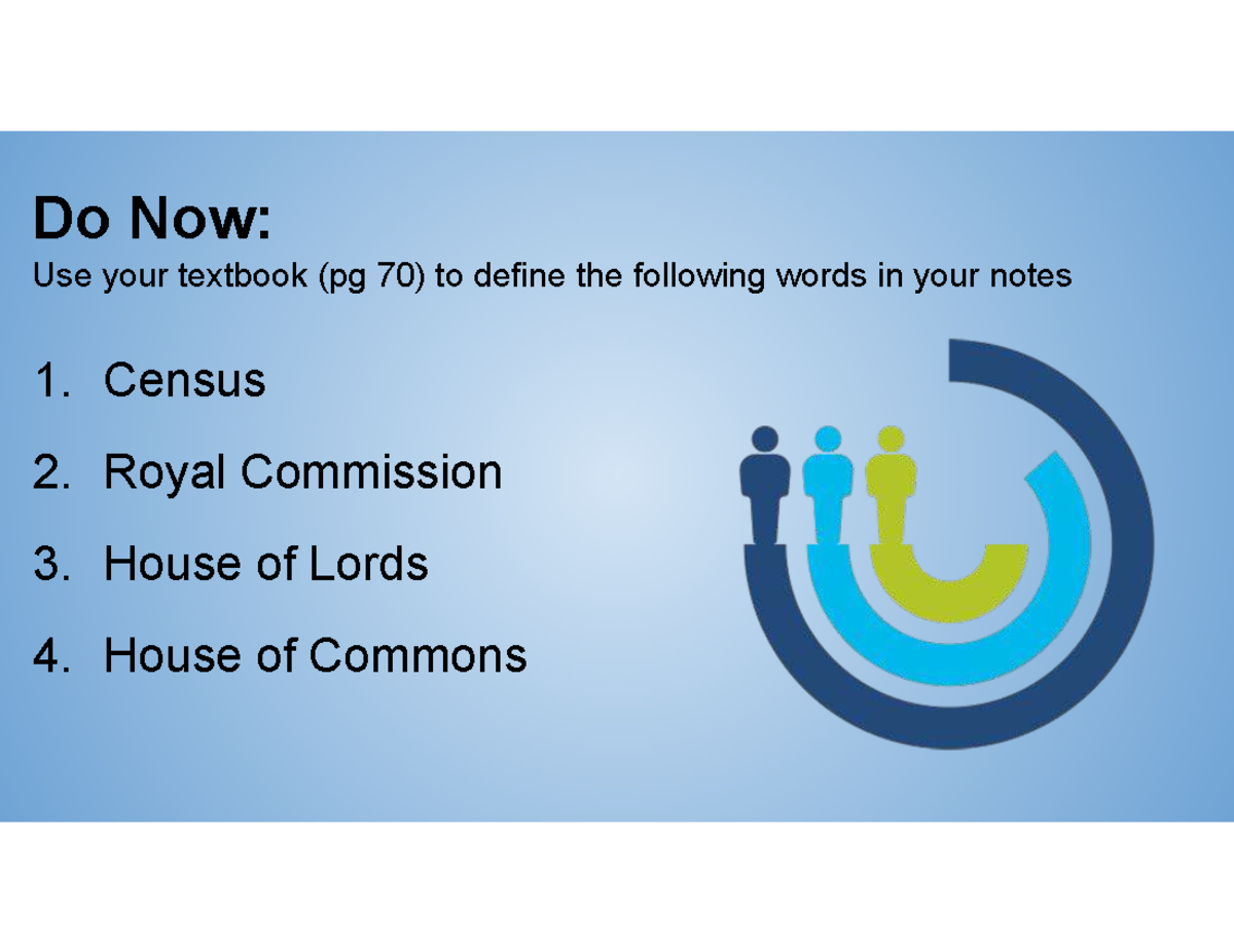 Unit 2: The Industrial Revolution in Britain (1750-1850) Overview ...