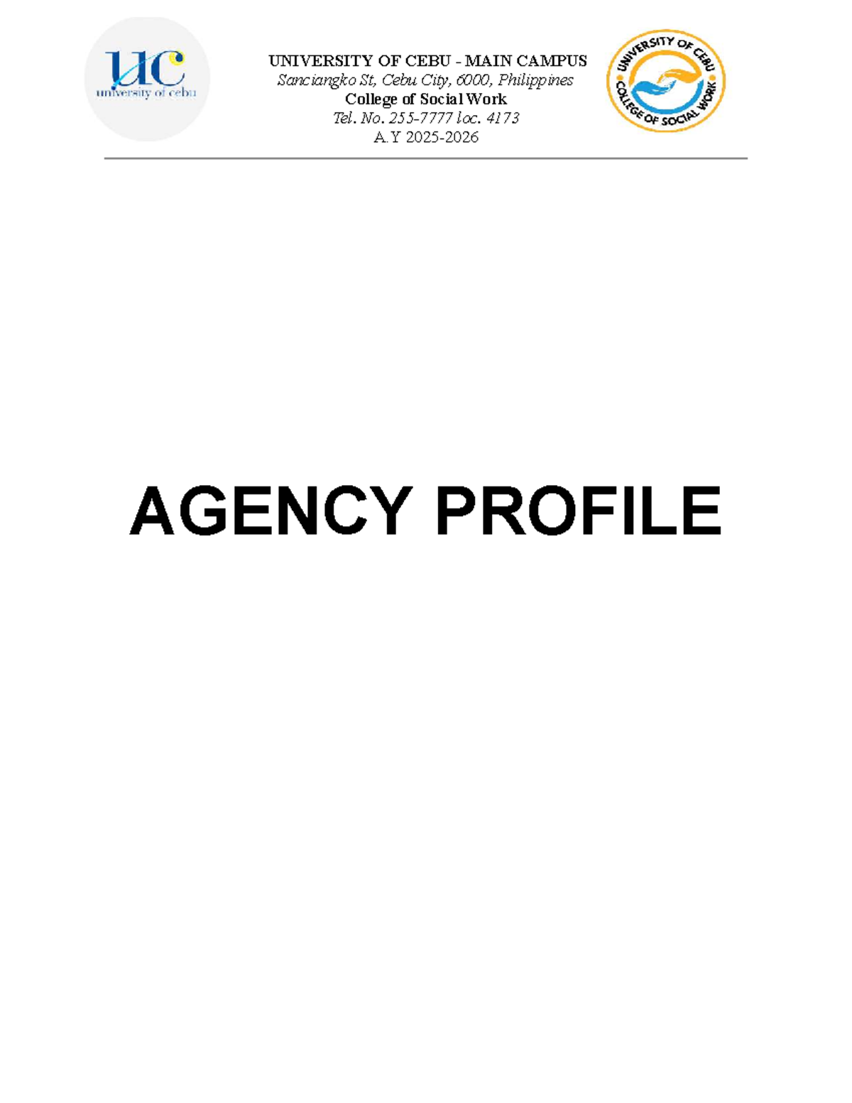 Agency Profile: Regional Trial Court VII Social Workers Unit (SWU ...