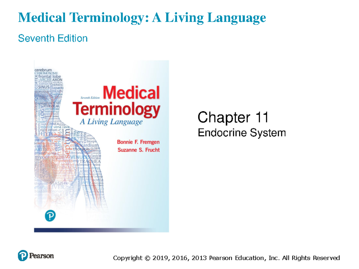 Endocrine System Overview - Medical Terminology: A Living Language Ch ...