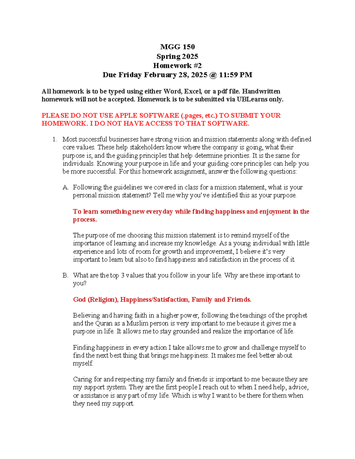 Second Homework of the semester. - MGG 150 Spring 2025 Homework Due ...