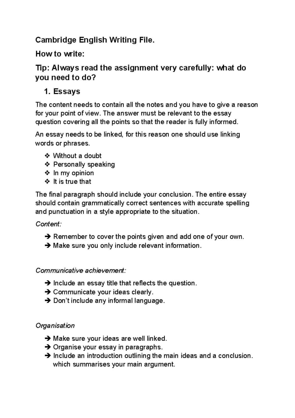 Cito KLT Engels Havo/VWO Oefenen Voorbeeldopgaven 2019 - Studeersnel