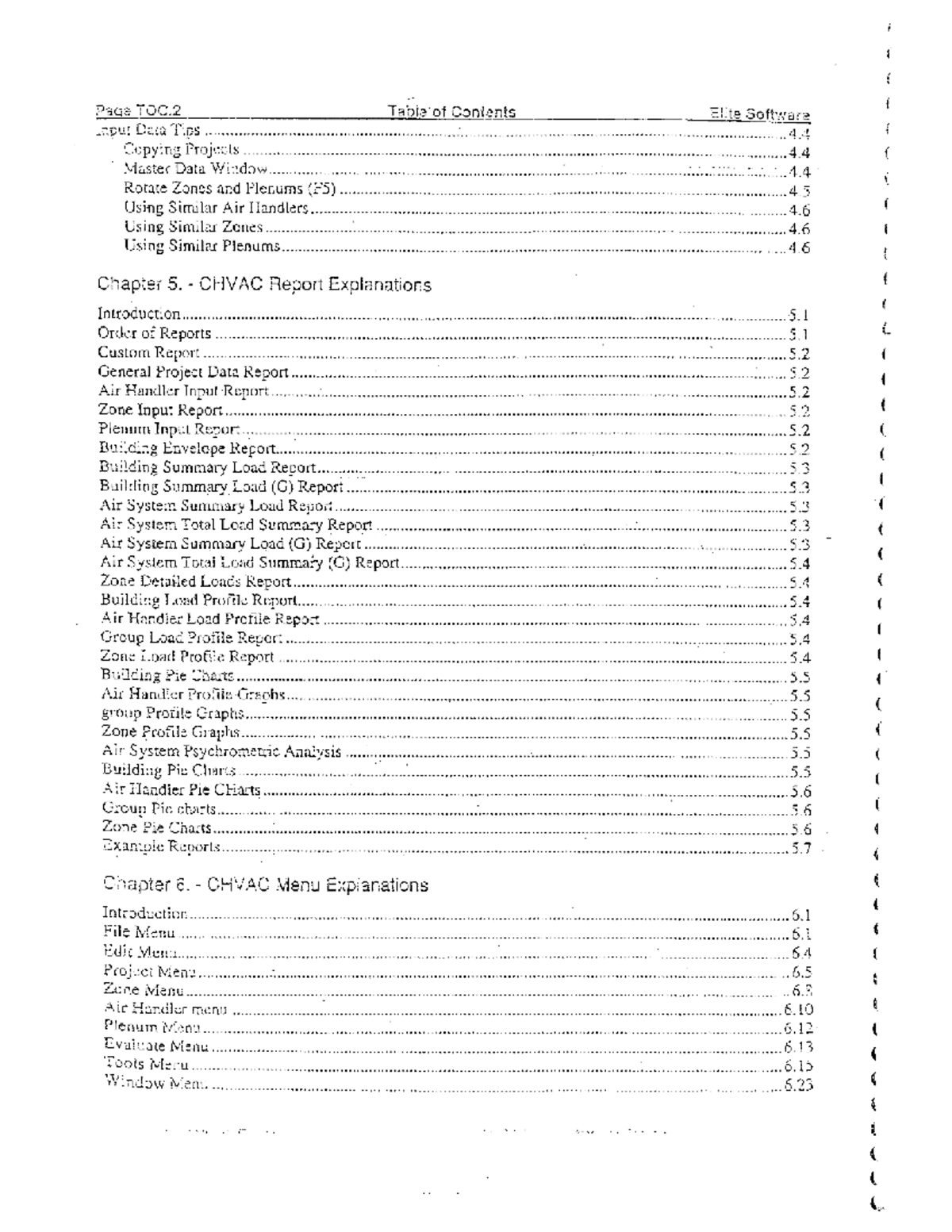 User Manual for Elite Software P3: Input Data & Report Guide - Studocu