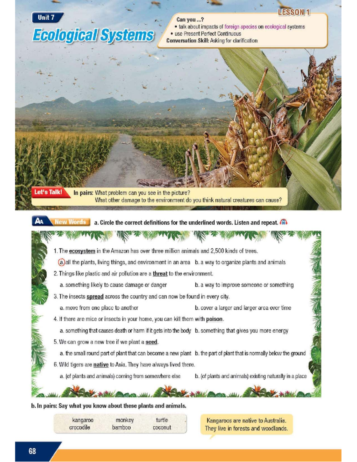 Unit 7 - Ecological Systems: Lesson on Foreign Species Impact - Studocu