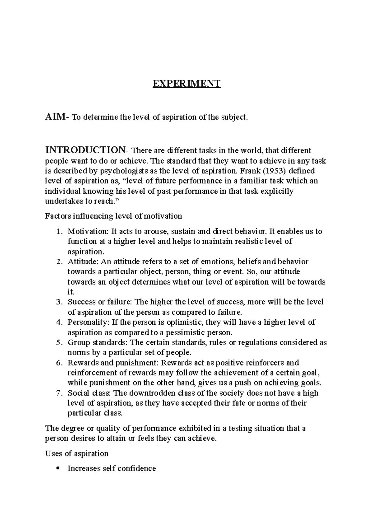 MAZE Learning - MAZE LEARNING AIM To study the trial-and-error learning of the subject with the ...