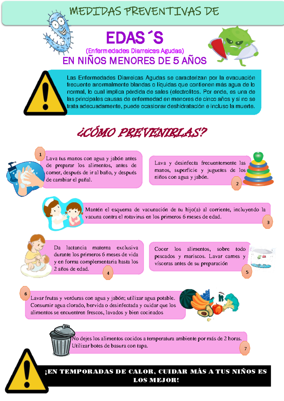Prevención de Enfermedades Diarreicas Agudas (EDAS) en Niños Menores de ...