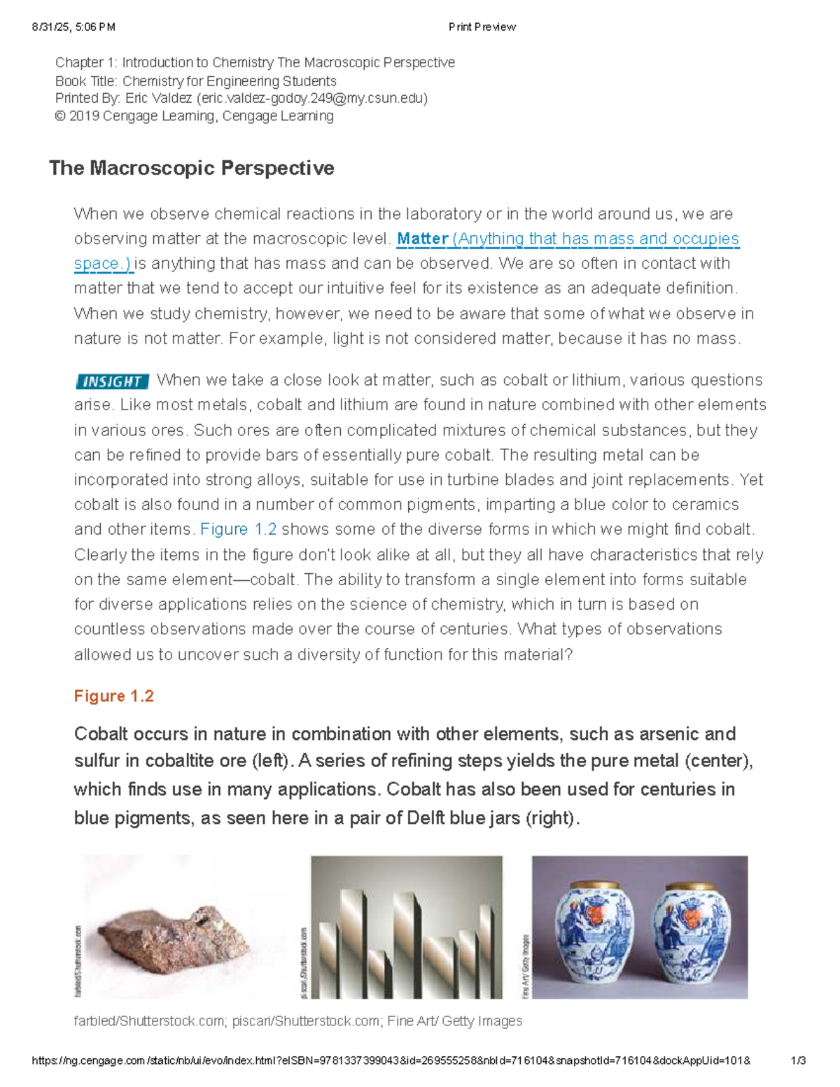 Chemistry for Engineering Students: Ch. 1 Macroscopic & Microscopic ...