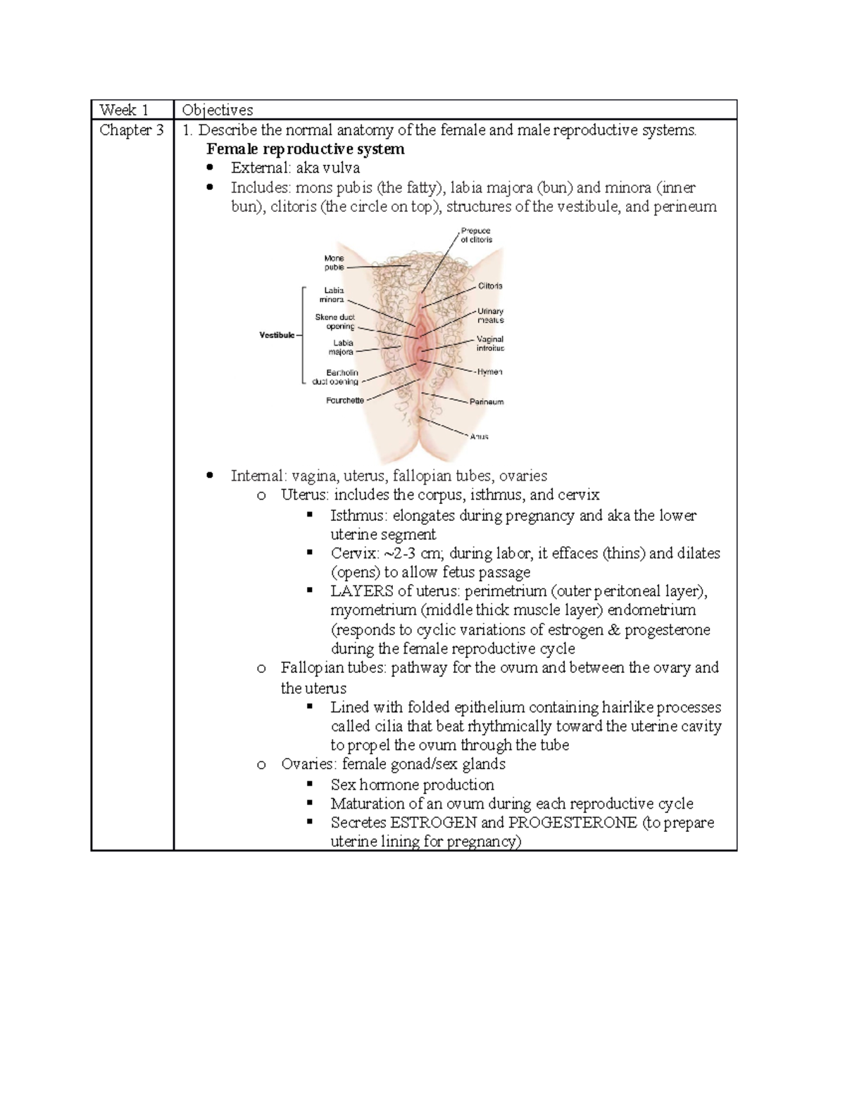 NS453 Wk1: Ch3-4 Notes on Reproductive Systems & Genetics - Studocu