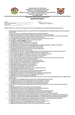 TLE 8 CSS 8 - Modules - Republic of the Philippines Department of ...