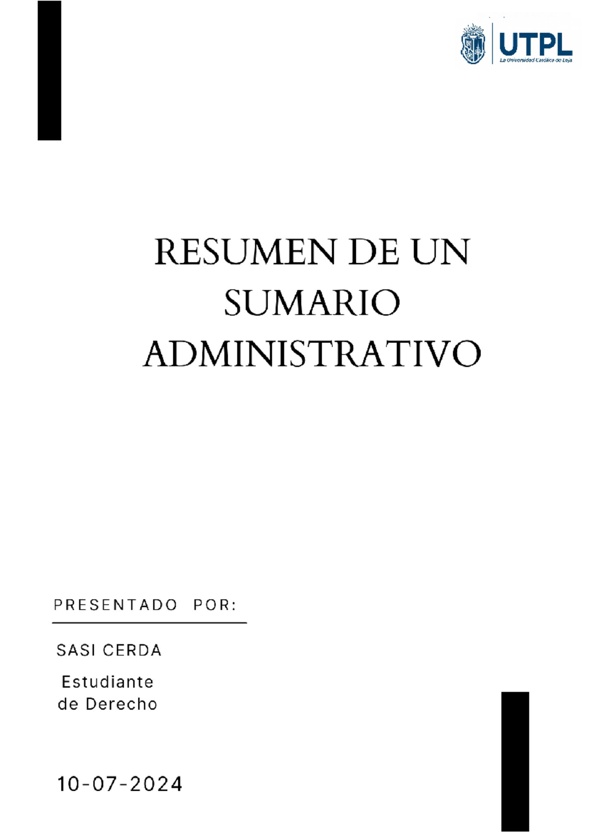 Manual del Proceso de Sumarios Administrativos - LOEI y LOSEP - Studocu