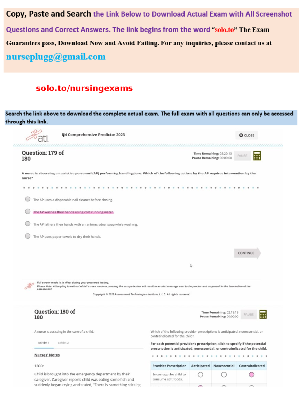 Pass ATI RN Comprehensive Predictor Exit Exam 2023-2026 with NGN 180 Q ...