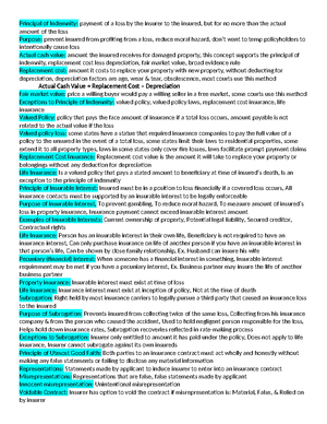 Chapter 20: Overview of Personal Auto Policy (PAP) and Coverage Details ...