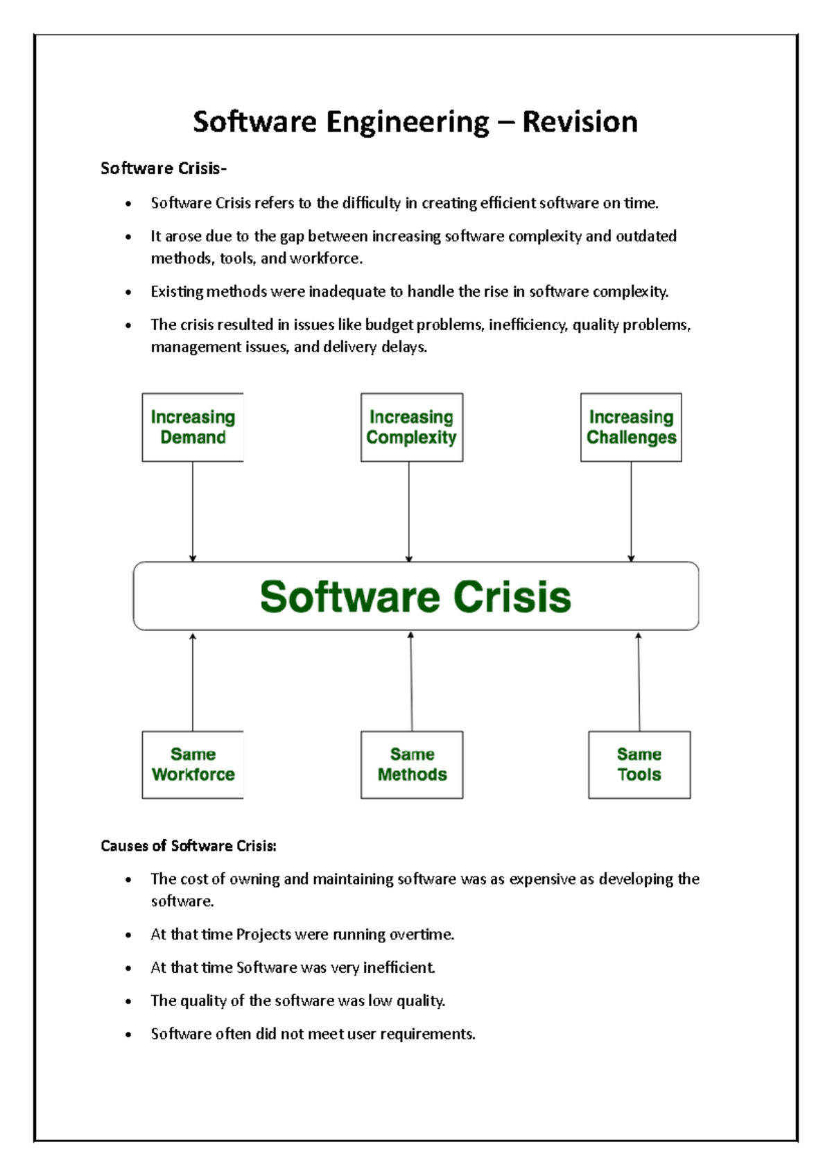 Software Engineering Updated All Units - Software Engineering ...