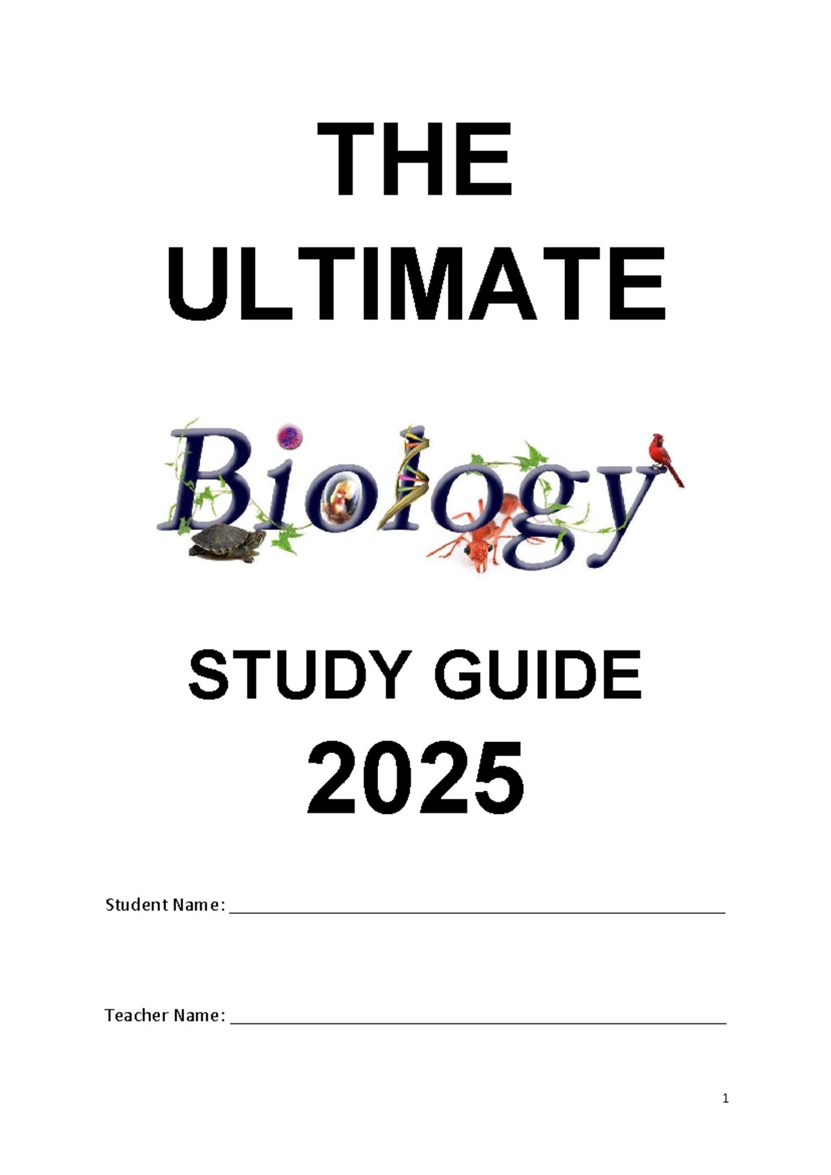 Ultimate Biology Study Guide 2025: QCAA Exam Prep & Tips - Studocu