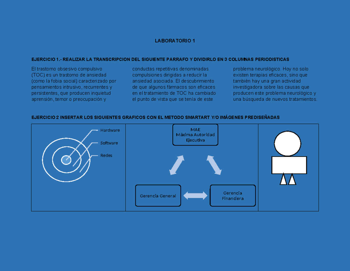 Laboratorio 1: Transcripción y Análisis del TOC y Gráficos SMARTART ...