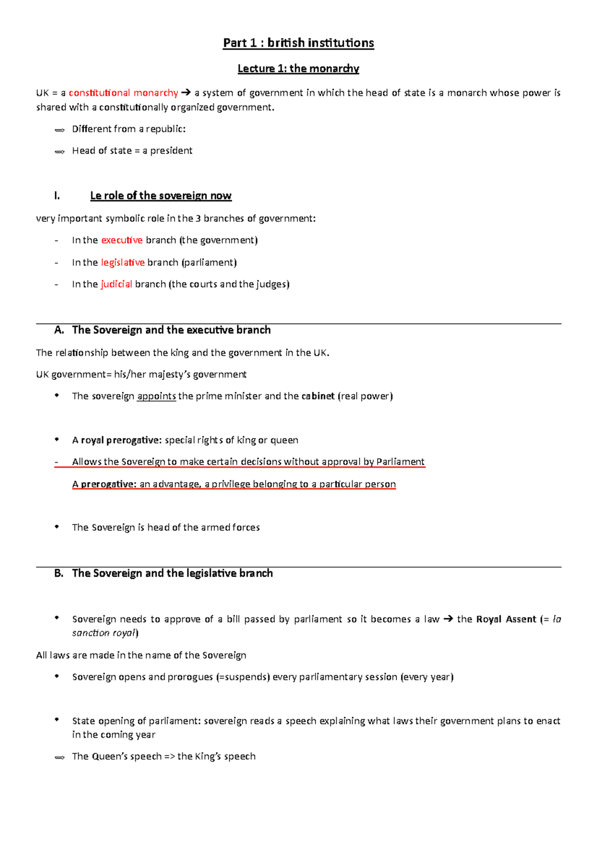 The Evolution of Monarchical Power and Parliament in UK History - Part ...