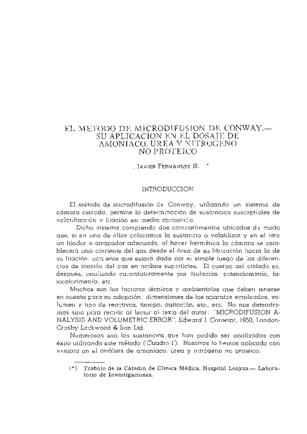 Método de Microdifusión de Conway: Aplicaciones en Dos-6293311 - Studocu