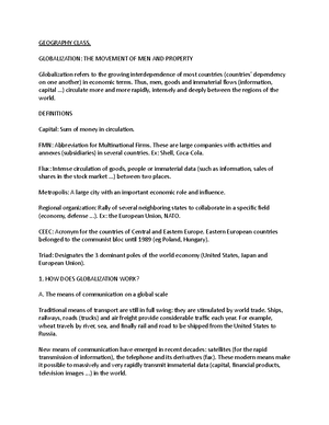 World Geography Unit 1- Introduction to World Geography Flashcards ...