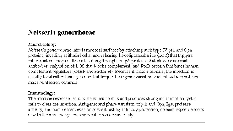 Prep - IOA Study Notes on STIs: Microbiology & Immunology Insights ...