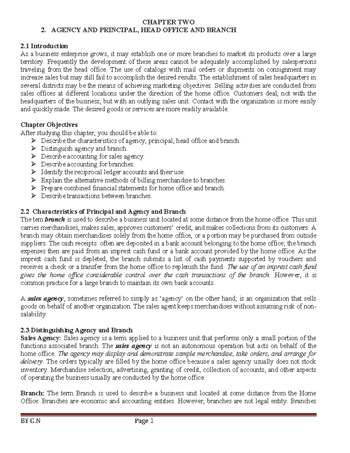 Advanced Accounting Concepts: Chapters 2 & 3 Overview - Studocu