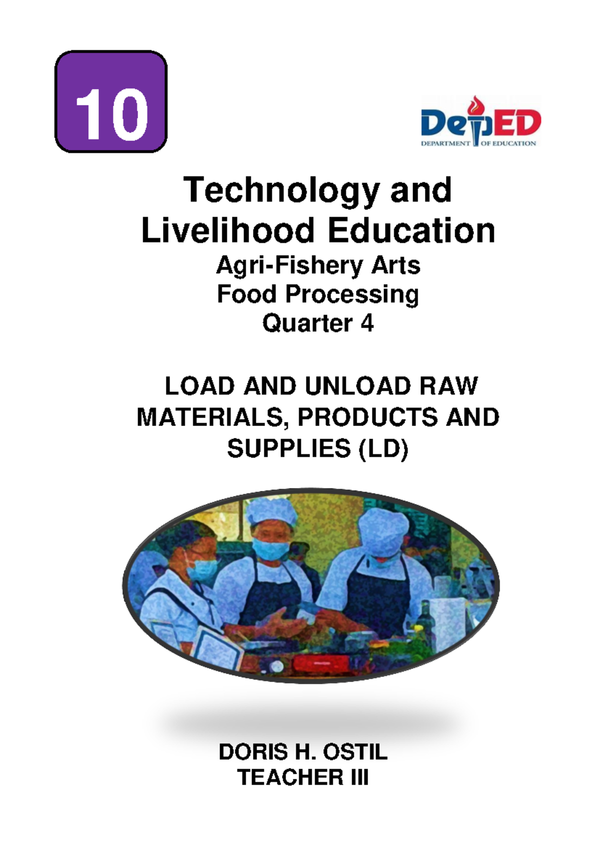 TLE-QTR-4: Module 2 - Overview of Food Processing Procedures - Studocu