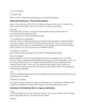 CPA PEP Core 2 Module Syllabus & Overview for Candidates - Studocu