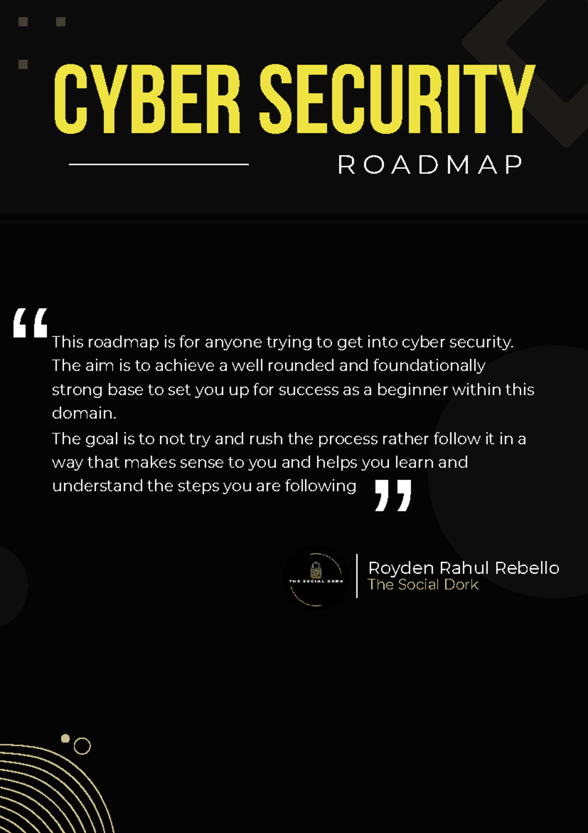 CYBER SECURITY ROADMAP FOR BEGINNERS: A STEP-BY-STEP GUIDE - Studocu