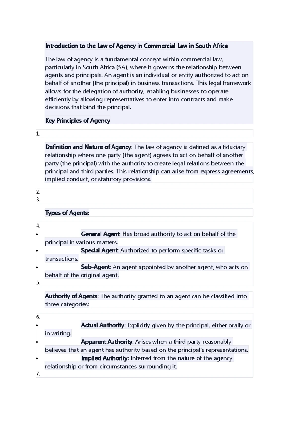 Summary of the General Deduction Formula: Key Principles and Tests ...