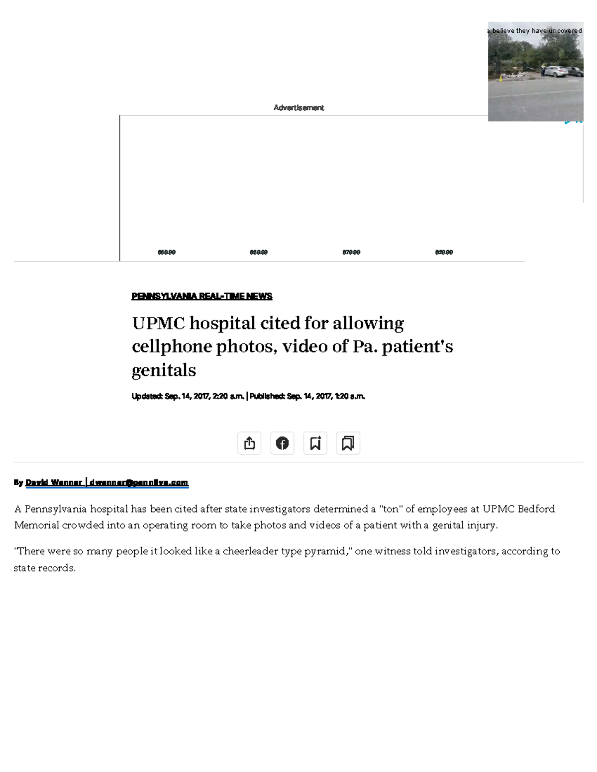 UPMC Hospital Privacy Violations: Cellphone Use in OR - Studocu